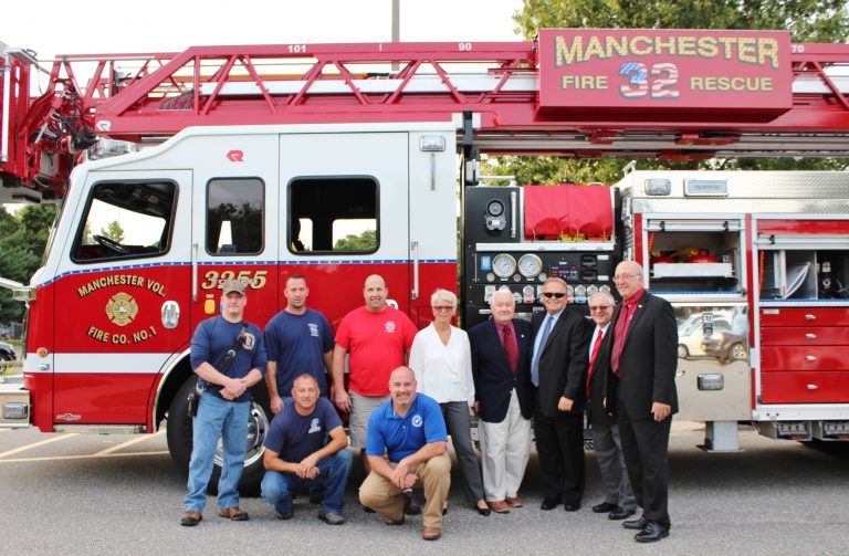 New Fire Apparatus Unveiled – Manchester Township