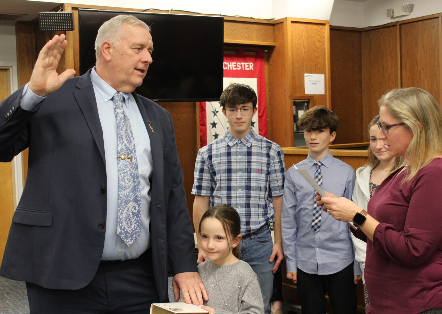 Joseph Hankins Appointed Mayor of Manchester Township – Manchester Township